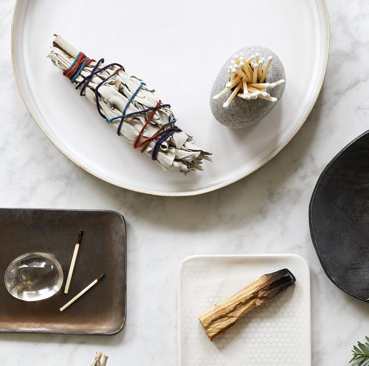 Beach Stone Match Striker | Organic Vases & Decor | Bloomist