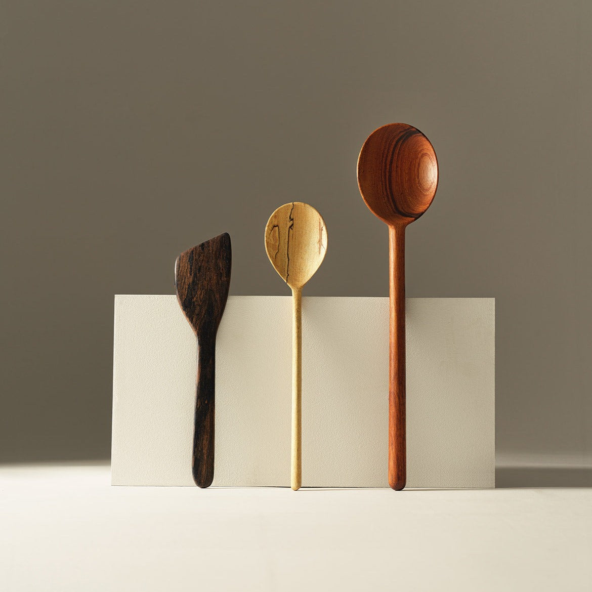 Hand Carved Wooden Utensil Set | Artisan-Made Wooden Spoons