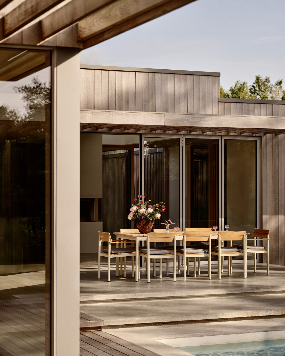 Pelagus Teak Outdoor Dining Table | Stylish & Durable Dining