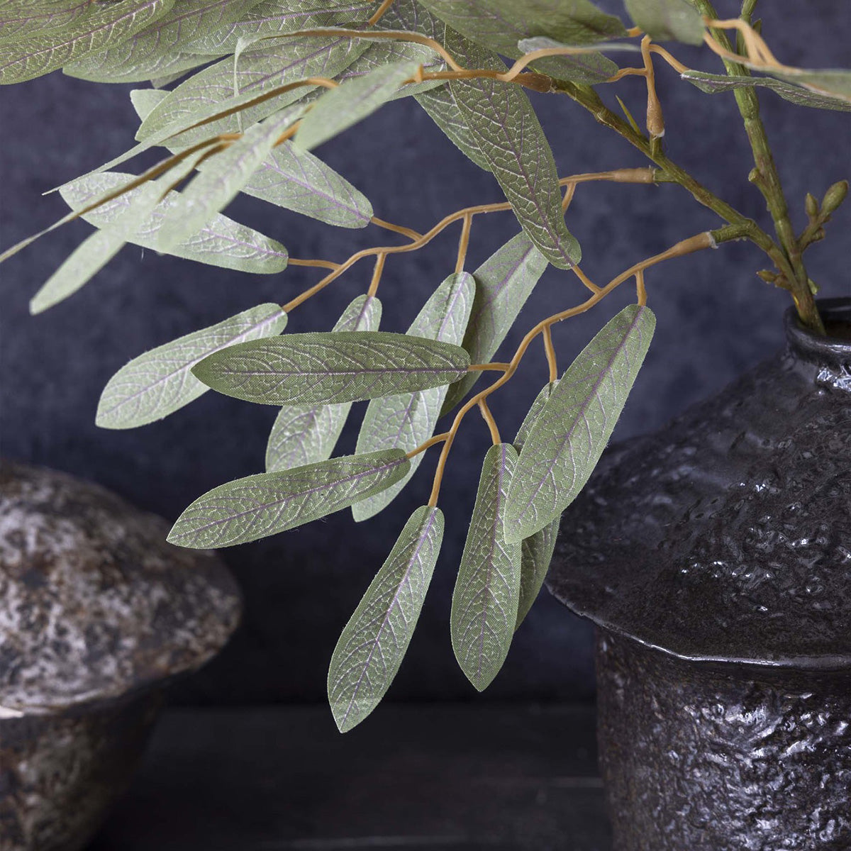 Faux Willow Branch | Soft Green Artificial Willow Eucalyptus Stem