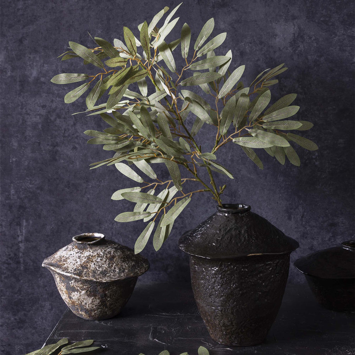 Faux Willow Branch | Soft Green Artificial Willow Eucalyptus Stem