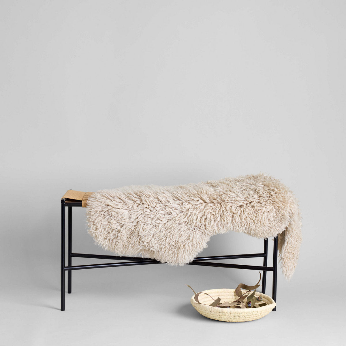 Longwool Curly Sheepskin Double Pelt
