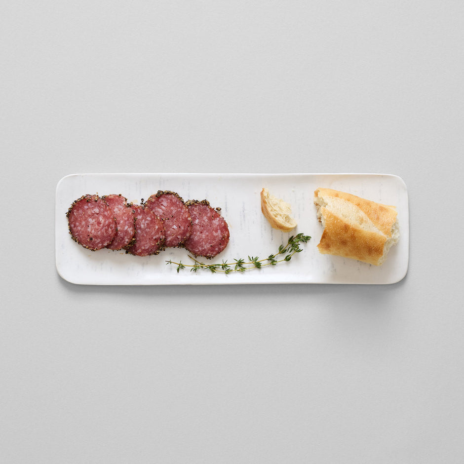 Birch Tray | Handcrafted Porcelain Wood Serving Tray
