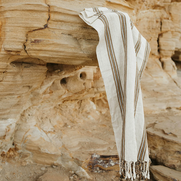 Linen + Organic Cotton Fouta | Bloomist