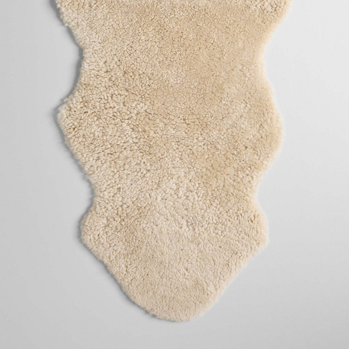 Curly Shearling Sheepskin Double Pelt
