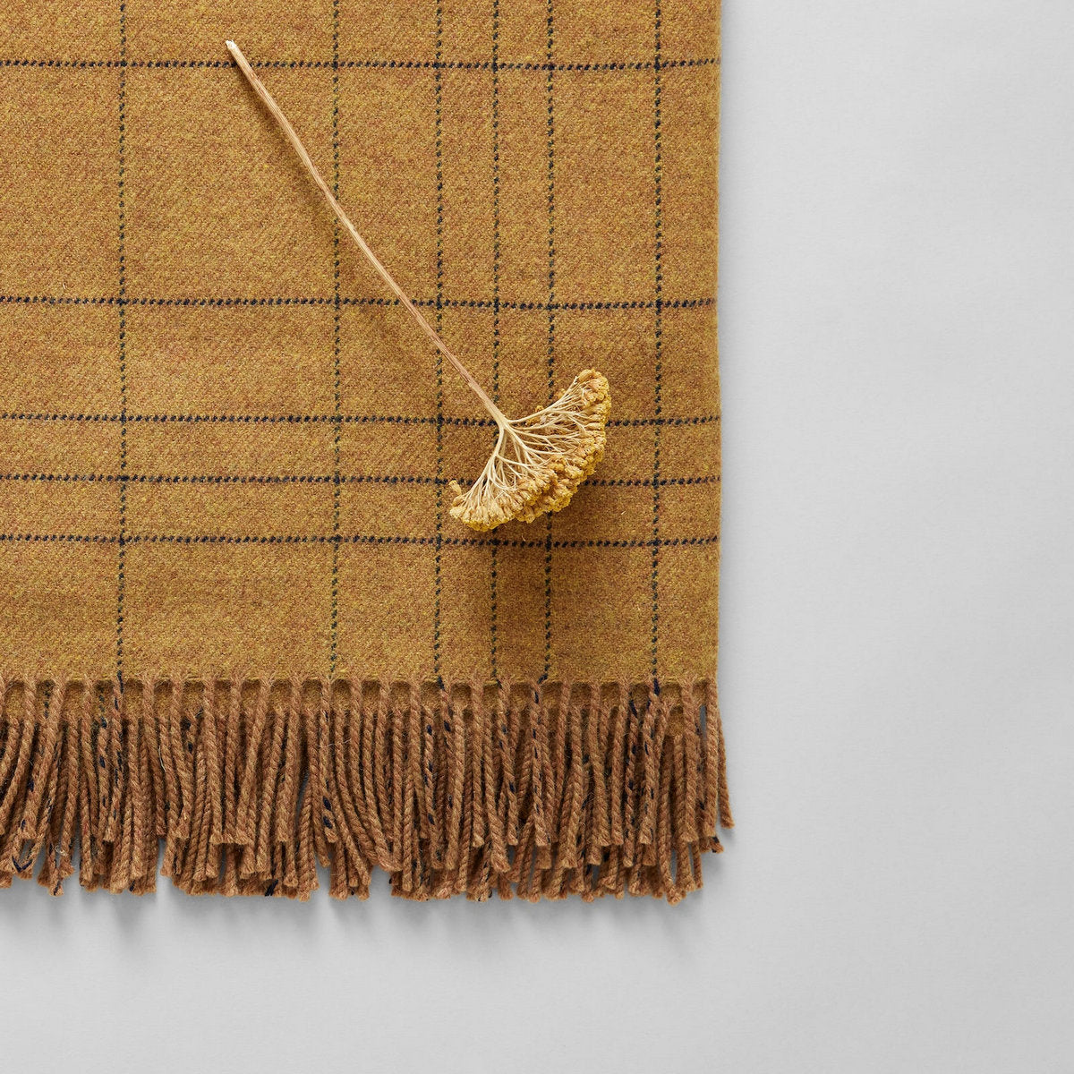 Patterned Merino Throw