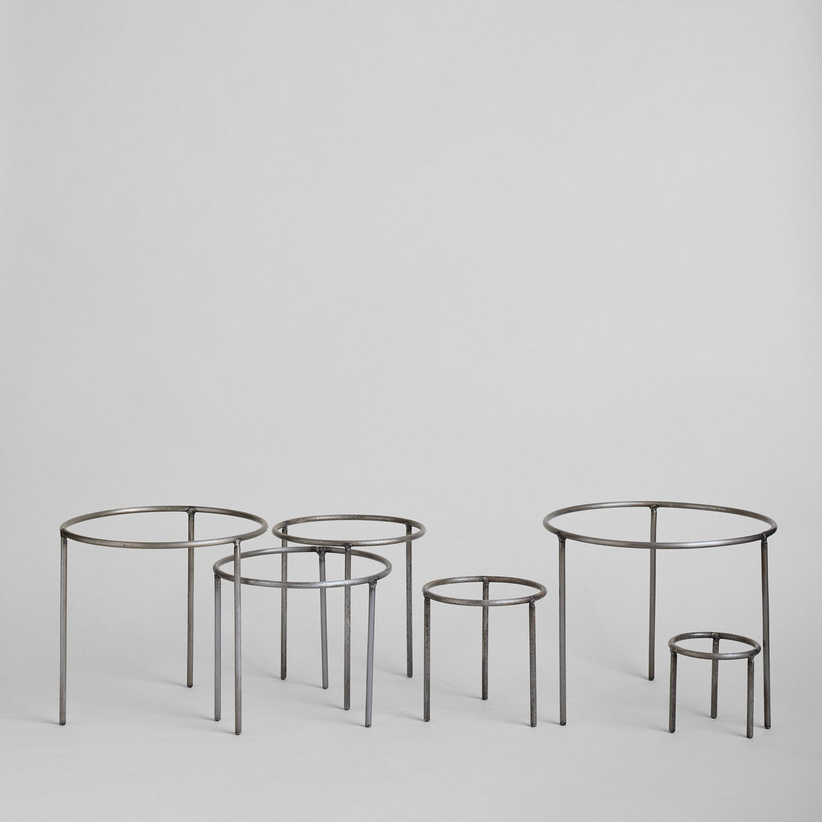 Wrought Iron Planter Stand | Handcrafted Metal Plant Stands